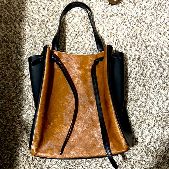 Addison Road | Bags | Addison Road Leather Calf Skin Tote Bag | Poshmark